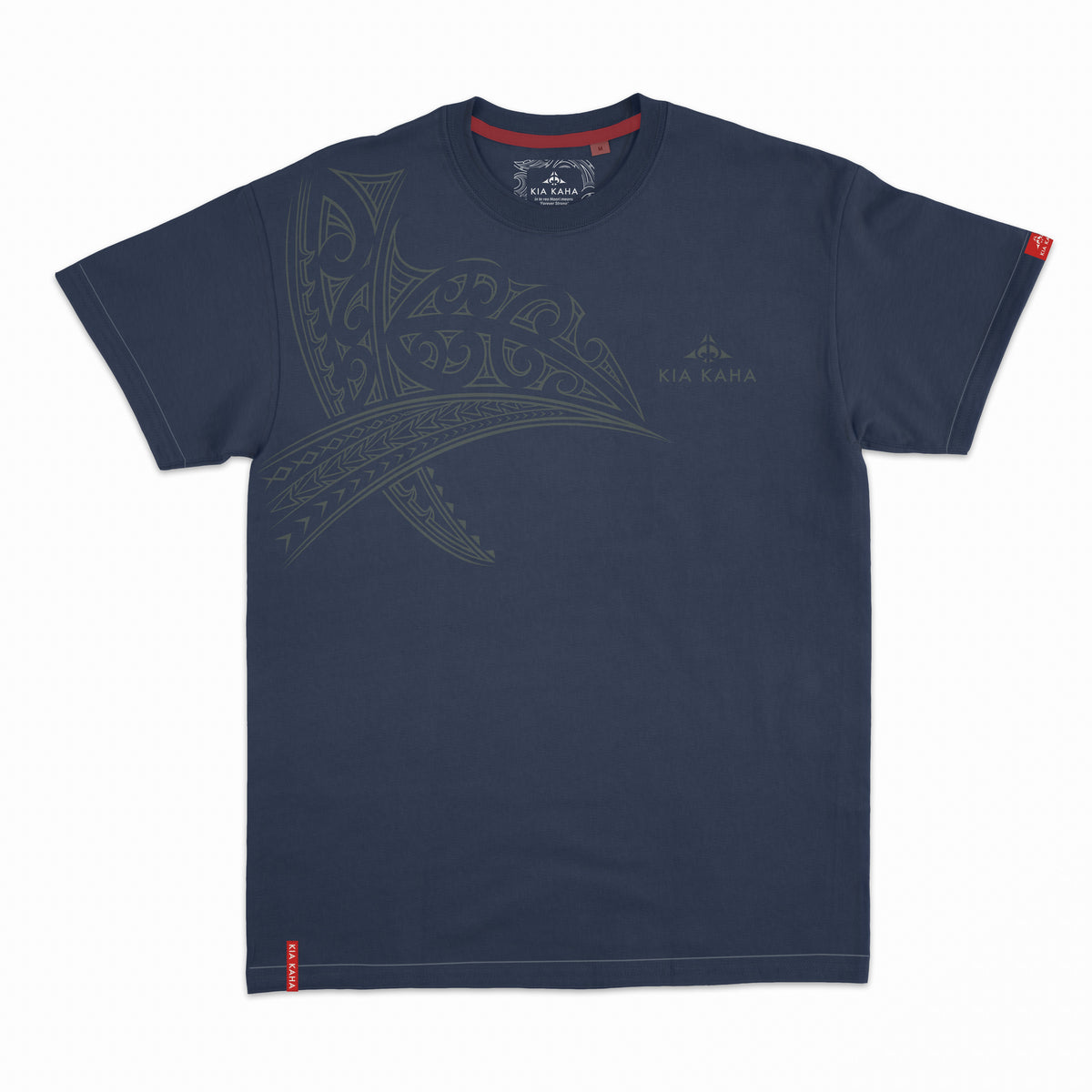 Mens Maori T Shirt - Kia Kaha