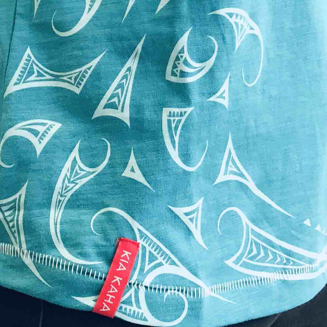 Womens Maori T Shirt - Kia Kaha